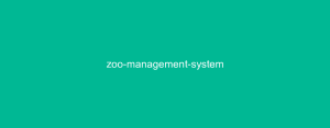 zoo-management-system