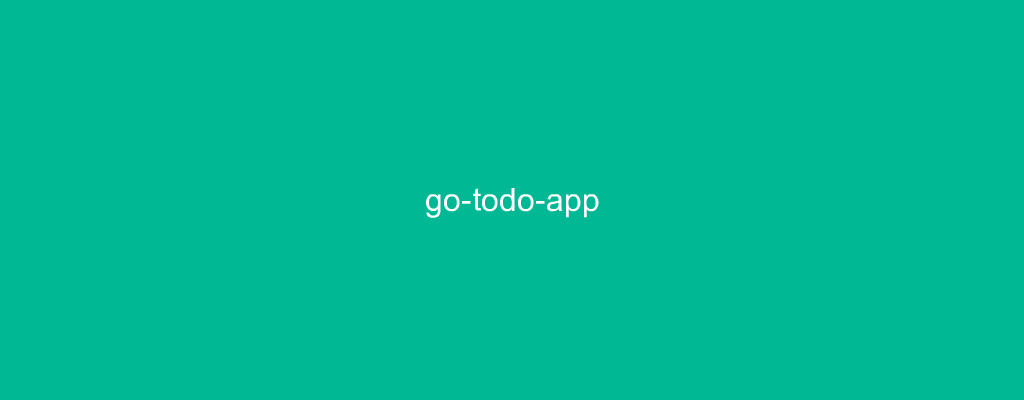 go-todo-app
