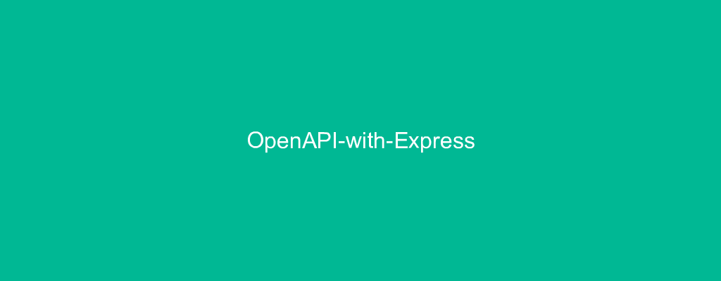 OpenAPI-with-Express